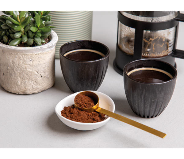 Kaffeetasse aus Kaffeesatz - ökologische Werbeartikel